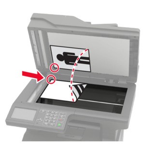 Uso del alimentador automático de documentos y del cristal del escáner