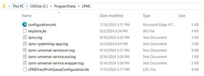 Troubleshooting error printing with Cloud Print Management