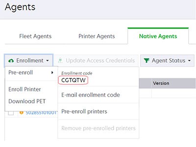 Cloud‑based pre‑enrollment