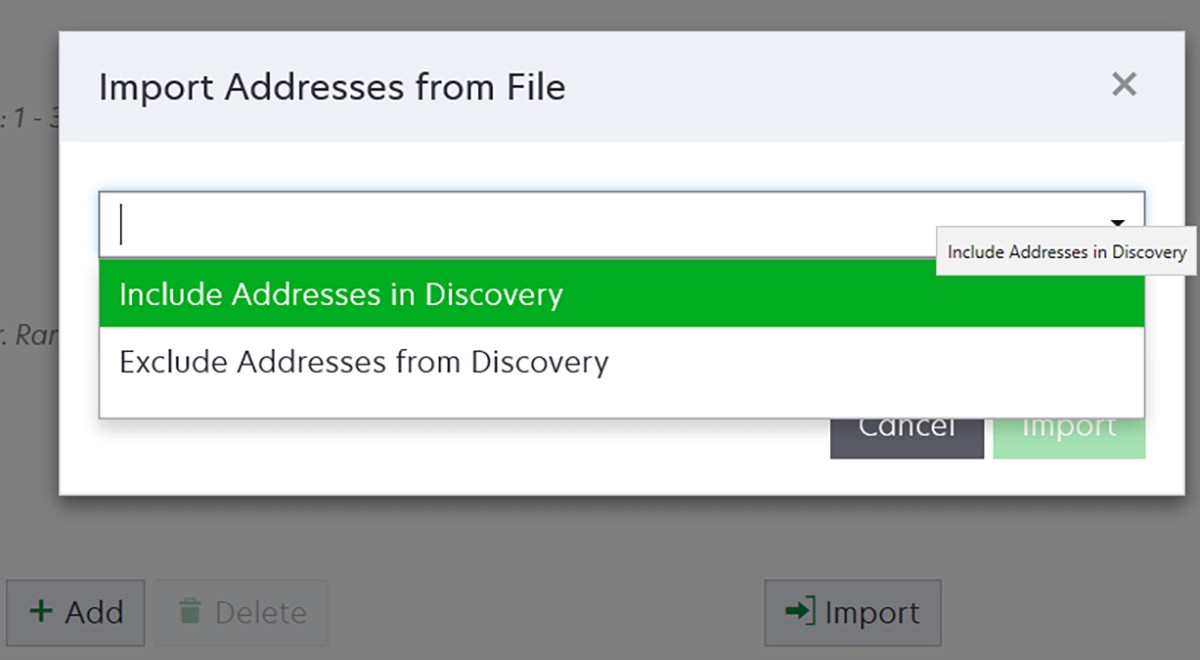 Creating a discovery profile