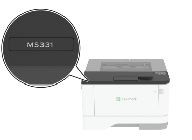 Model and serial number